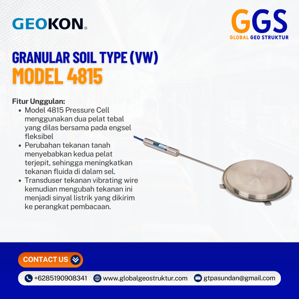 Jual GEOKON Granular Soil Type (VW) Model 4815 - Global Geoteknik Struktur